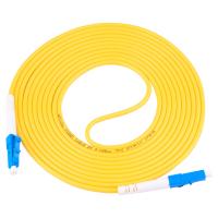 China Customized Duplex Fiber Cable Assembly Single Mode LC UPC To LC UPC for sale
