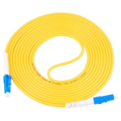 China Customized Duplex Fiber Cable Assembly Single Mode LC UPC To LC UPC for sale
