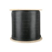 China 1 2 4 Core Fiber Optic Indoor/outdoor Flat FTTH Drop Cable for sale