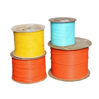China High quality tight buffer simplex indoor single mode fiber optic cable 1000m for sale