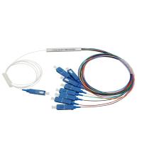 China Passive Mini 1x8 Fiber Optic PLC Splitter For Cable Television Test Equipment for sale