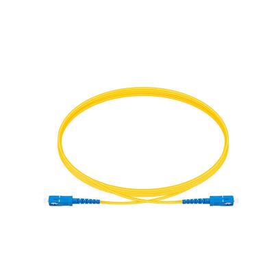 China SC UPC Fiber Optic Cable Patch Cord For Media Converter Indoor for sale