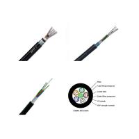 China GYTA53 Outdoor Optical Fiber Cable 12 Core With PE Sheath APL Steel Wire for sale