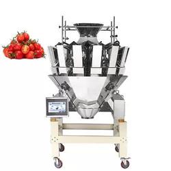 China Multi Function Tomato Fruits Weighing And Packing Machine With Multihead for sale
