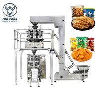 China Puffed Food Chips Biscuits Popcorn Pillow Bag Packaging Machine 35 Bags/Min for sale