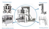 China Zip Lock Premade Bag Packaging Machine For Beef Jerky Dried Meat for sale