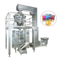China Vertical Roll Film Granule Tea Popcorn Chips Nuts Packing Machine Automatic for sale