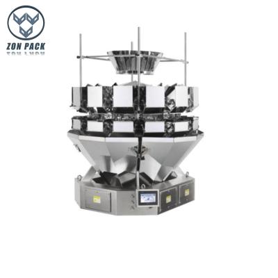 China Big Target Weight Multihead Weighers For Salad Vegetables for sale