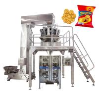 China Fully Automatic Multihead Weigher Back Seal Packing For Crackers Chip for sale