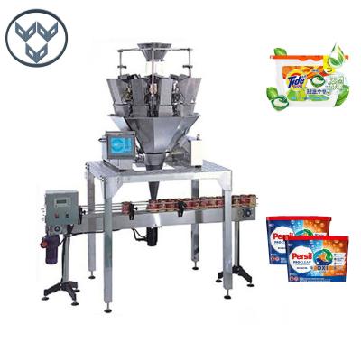 China Multi Function Plastic Can Filling Packing Machine For Laundry Detergent for sale