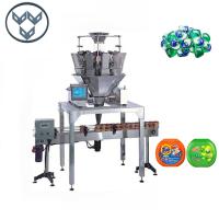 China Plastic Can Filling Packaging Machine For Laundry Pods Counting for sale