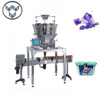 China Laundry Pods Counting Can Box Filling Packaging Machine Automatically for sale