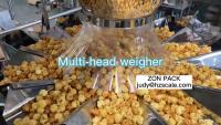 China Multihead Weigher Vertical Packing Machine For Snack Food Nuts Popcorn for sale