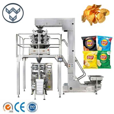 China Nitrogen Filling Pouch Packing Machine For Banana Chips for sale