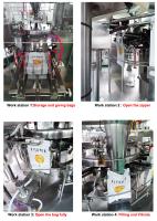 China Fully Automatic Stand Up Pouch Packing Machine For Cashew Nut Candy Dried Fruit for sale