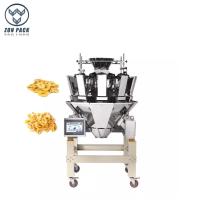 China 10 Head Weighing And Packing Machine Sheet Food Multihead Combination Weigher for sale