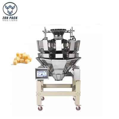 China CE Certification 10 Heads 2.5L Multihead Weigher Combination Scale Cheese for sale