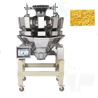 China 2000g Puffed Food Packing Machine With Weighing Machine for sale