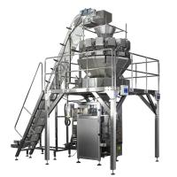 China SS304 BOPP Dumpling Shrimp Frozen Food Packing Machine for sale
