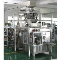China Zipper Flat Pouch Multihead Weigher Packing Machine For Chocolate SS304 for sale