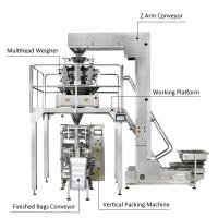 China Electric VFFS Peanut Coffee Bean Granule Packing Machine for sale
