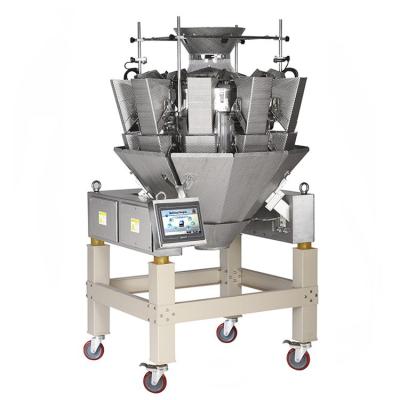 China SS304 Frame Dimple Surface 2.5L Hopper Multihead Weigher For Frozen Fruit for sale