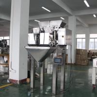 China Automaic 4 Head Linear Weigher 500g 1000g Popcorn Snack Weighing for sale