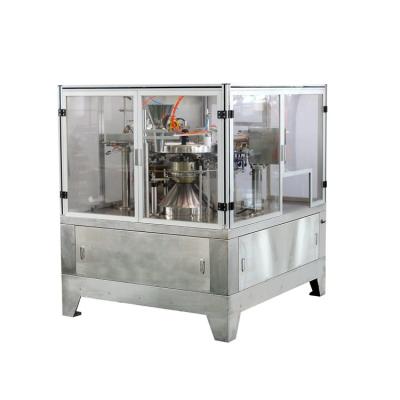 China 50bags/Min PLC Controlled Rotary Pouch Packing Machine For Candy Chocolate for sale