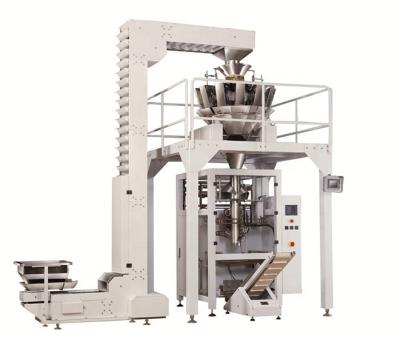 China 10 Heads 1.6L Hopper Auto Weighing Filling And Sealing Machine for sale