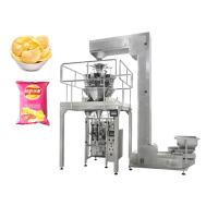 China Multi Language VFFS Collar Type Popcorn Bagging Machine for sale