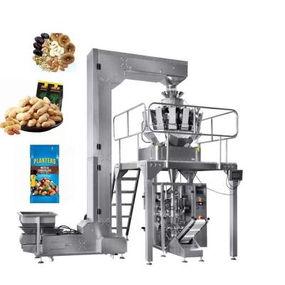 China Food Chips Tea Automatic Vertical Pouch Packing Machine Weighing 20g 50g 100g for sale