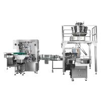 China SGS 30 Cans / Min Glass Bottle Plastic Jar Packing Machine for sale