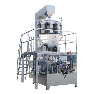 China Stainless Steel Frozen Food Multihead Weigher Packing Machine for sale