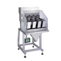 China Chocolate Coffee Bean Candy Rice 2 Head Linear Weigher for sale