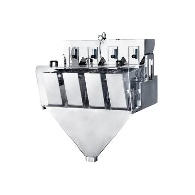 China 50bags/Min 4head Linear Weigher Packing Machine Filling Candy Bean Grain Nut for sale