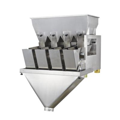 China Coffee Bean/Powder 4 Head Linear Weigher Packing Machine With 3L Hopper for sale