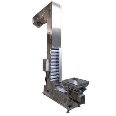 China VFD Control Z Bucket Elevator With Storage Hopper for sale