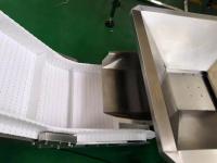 China High Capacity Granule PVC PU Belt Incline Conveyor With Hopper for sale