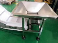 China High Capacity Granule PVC PU Belt Incline Conveyor With Hopper for sale