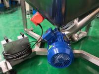 China Powder 2m3/h Inclined Screw Food Grade Conveyor With Hopper for sale
