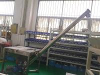 China Powder 2m3/h Inclined Screw Food Grade Conveyor With Hopper for sale