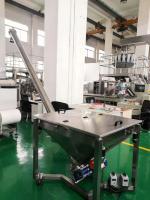 China Powder 2m3/h Inclined Screw Food Grade Conveyor With Hopper for sale