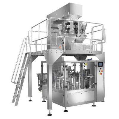 China Hardware Fastener Rotary 200mm Premade Bag Packing Machine for sale