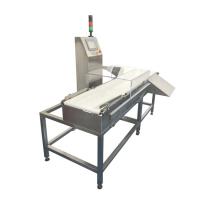 China Automatic 304ss Frame Check Weigher Machine With Air Blow Rejection for sale