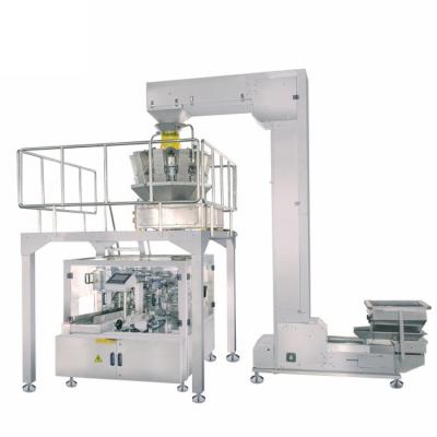 China CE 380V 50Hz Rotary Multihead Weigher Packing Machine for sale