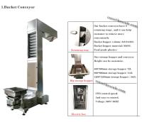 China Cookies Biscuits Transport Z Bucket Conveyor CE Certification for sale