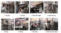 China Tea Chocolate Rotary Doypack Packing Machine With Multihead Weigher for sale