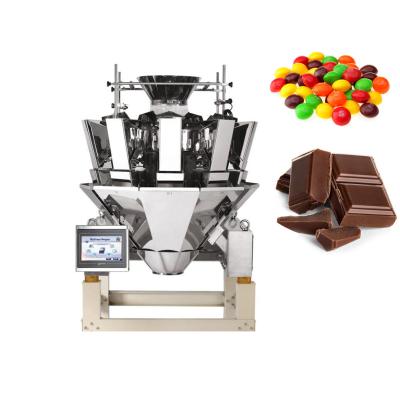 China Stepper Motor Driver 10 Heads Multihead Weigher Packing Machine 300g 500g for sale