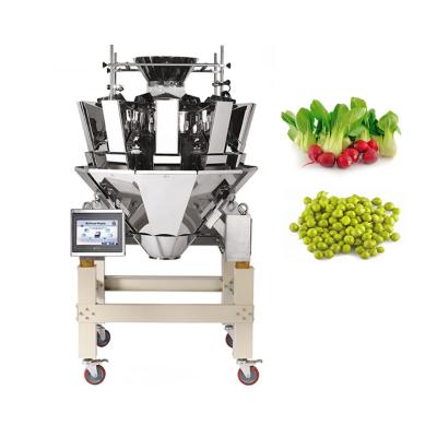 China 10 Heads 14 Heads Multihead Weighe For Vegetable Packing for sale
