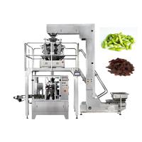 China Doypack Zipper Bag Pouch Packaging Machine Filling Chips Meat for sale